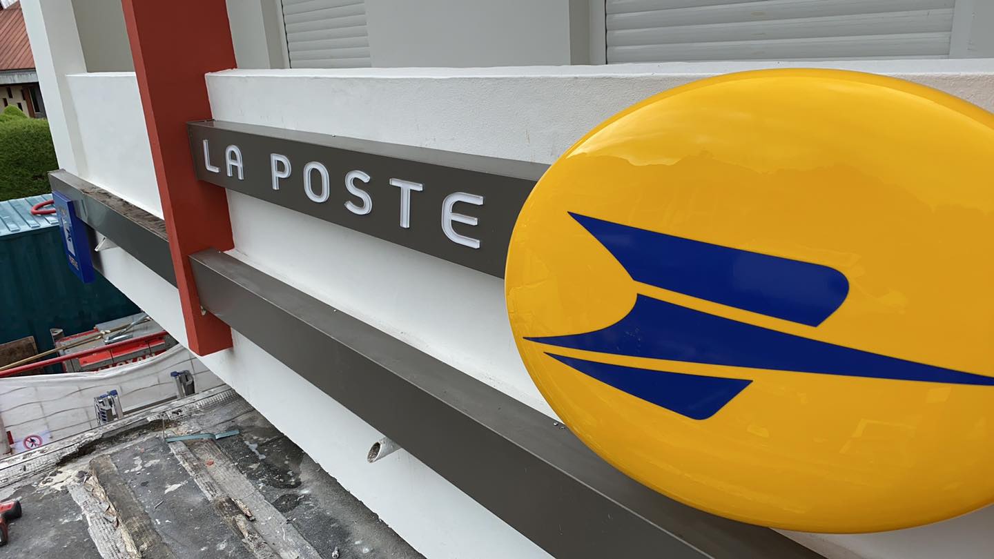 Signalétique Agence La Poste - FL Design